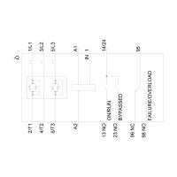 China Siemens 3RW40 Soft Starter 11kW 400V 25A 200-480V AC 24V AC DC S0 Screw Terminals for sale