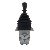 China Skid Loader Hydraulic Joystick Remote Valve with Shuttle Valve Maximum Pressure 100bar for sale