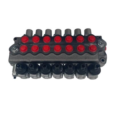 China G 3/8 Port Size 7 Spool Hydraulic Directional Valve SD5/7 WALVOIL Type 45L/min 315bar for sale