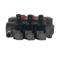China WALVOIL SD5/3 3-Spool Hydraulic Directional Valve 45L/min G3/8 for sale