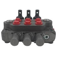 China WALVOIL SD5/3 3-Spool Hydraulic Directional Valve 45L/min G3/8 for sale