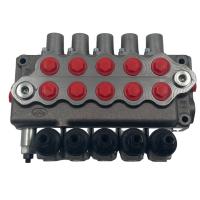 China G 3/8 Port 5-Spool SD5/5 WALVOIL Hydraulic Directional Valve 45L/min 315bar for sale