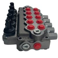 China G 3/8 Port 5-Spool SD5/5 WALVOIL Hydraulic Directional Valve 45L/min 315bar for sale