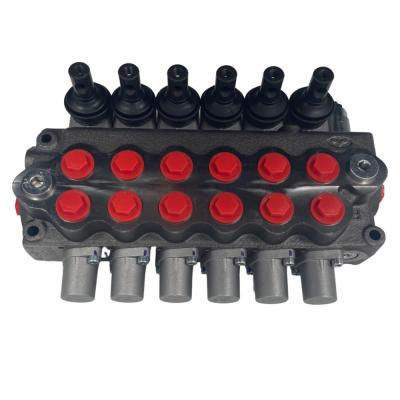 China SD5/6 WALVOIL Hydraulic Directional Control Valve 6 Spools 45L/min 315bar for sale