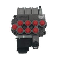 China 350bar M45/3 Monoblock Hydraulic Directional Valve 5.5kg for Skid Loaders for sale
