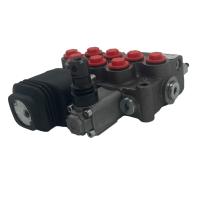 China 350bar M45/3 Monoblock Hydraulic Directional Valve 5.5kg for Skid Loaders for sale