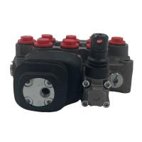 China 350bar M45/3 Monoblock Hydraulic Directional Valve 5.5kg for Skid Loaders for sale