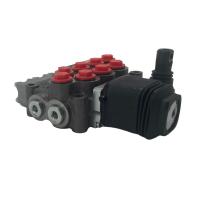 China 350bar M45/3 Monoblock Hydraulic Directional Valve 5.5kg for Skid Loaders for sale