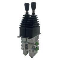 China 2-Spools Remote Control Valves for Hydraulic Pilot Control Joystick in Rock Drilling for sale