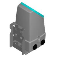 China Siemens MAG 5000 Electromagnetic Flowmeter IP67 NEMA 4X 6 Display 115-230V AC 7ME6910-1AA10-1AA0 for sale