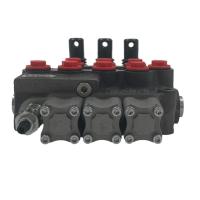 China Monoblock Hydraulic Directional Valve G3/8 Oil Port M45/3 for Skid Loaders 5.5 kg for sale