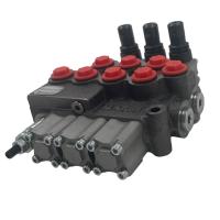 China Monoblock Hydraulic Directional Valve G3/8 Oil Port M45/3 for Skid Loaders 5.5 kg for sale