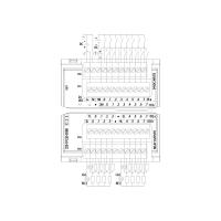 China Siemens SM 1223 PLC Digital I/O Module 16DI 24V DC Sink Source 16DO Relay 2A for sale