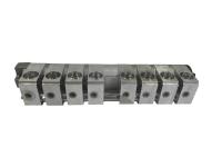 China 8-Port Hydraulic Flow Divider Ball Valve Manifold Block 50L/min G 3/8 for sale