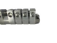 China 8-Port Hydraulic Flow Divider Ball Valve Manifold Block 50L/min G 3/8 for sale