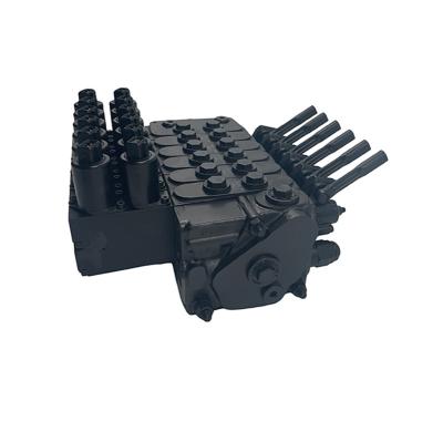 China DPX050/5 Hydraulic Proportional Directional Valve WALVOIL Blue Design 5-Way for sale