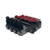 China YOULI MB-3-4 Multichannel Directional Control Valve 55L/min Hydraulic Electric Control for sale