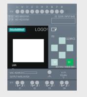 China Siemens LOGO 230RCE0 AC/DC Programmable Controller 6ED1052-2FB00-0BA8 6ED1052-2FB08-0BA0 for Hydraulic Control for sale