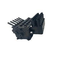 China Blue DPX50 Series Electronic Proportional Valve Walvoil Hydraulic 5 Spool for Heavy Machinery for sale