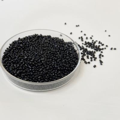 China FDA Plastic Master Batch Carbon Black Masterbatch 15MPa Tensile Strength for sale