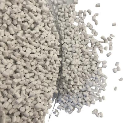 China Polymer Compound colour Plastic White Masterbatch Light Fastness 7-8 ISO for sale