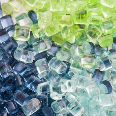 China Smooth Surface Plastic Granules Raw Material Thermoplastic Forming for sale