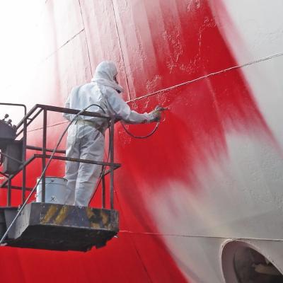 China 4-Hour Recoat Marine Coating Paint for Sprayer Application at 50-90 Degrees Fahrenheit for sale