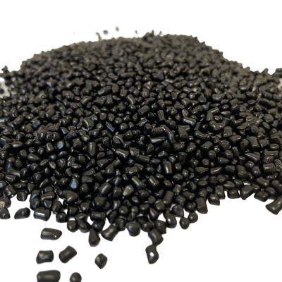 China Black Masterbatch with 30-60% Carbon Black Content for Plastic Products Manufacturing for sale