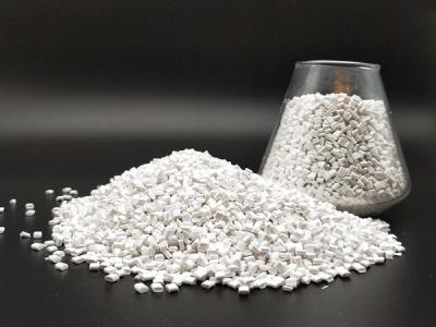 China Modified Compound Granules Material Alloy Plastic Master Batch Flame Retardant PC / ABS for sale