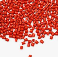 China Manufacturer PP PE Red Color Masterbatch Plastic Granule Raw Materials for sale