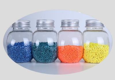 China Food Grade Color Plastic Masterbatch Granules PE LDPE Resin For Film Blowing for sale