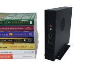 China Quad Core Ryzen 3200g Mini Pc , AMD Micro Pc No Monitor Black Color for sale