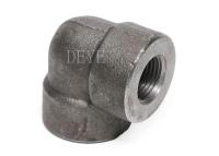 China Forged Steel High Pressure Pipes And Fittings Straight Tee With Thread NPT 6000lbs for sale