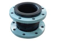 China PN10 PN16 CL150 Flexiable  rubber Expansion Joints With Flange Epoxy Coated for sale