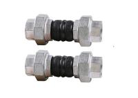 China Union Double Sphere Rubber Expansion Joint With Filet Fittings for sale