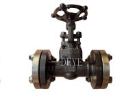 China DN15-DN1200 API6D Oil Gas Valve Forged Steel Gate Valve With Counter Flanges Fogvc-0016-1 for sale