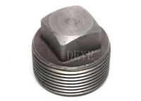 China Stainless Steel 316 304 High Pressure Pipe Fittings With Square Plug for sale