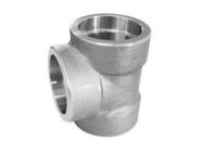 China ANSI B16.11 Socket Welded High Pressure Tee For Petroleum Industry for sale