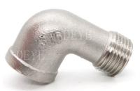 China SS304 SS316 150PSI Threaded Stainless Steel Tapered Fittings Street Elbow for sale