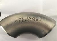China Duplex Stainless Steel Pipe Fittings UNS31803 32750 For Corrosion Critical for sale