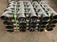 China Killed Steel Carbon Steel Pipe Fittings Equal Tee SCH40 SCH80 SCH160 for sale