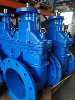 China GG25 GGG40 GGG50 Cast Ductile Iron Knife Valves With Flange Ends for sale