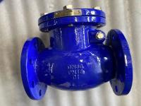 China GGG50 GGG40 Cast Ductile Iron Swing Check Valves With Arm Lever Weight for sale