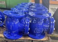 China GGG50 GGG40 Cast Ductile Iron Swing Check Valves With Arm Lever Weight for sale