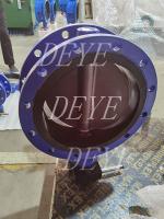 China GGG40 GGG50 Wras Ductile Iron Double Eccentric Butterfly Valve With PN10 PN16 PN20 PN25 for sale