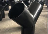 China WYE Welded Carbon Steel Pipe Fittings Y Lateral Tee With ANSI B16.9 for sale