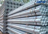 China HDG Seamless Welded Pipes Hot Dipped Galvanized With PE BE BSPT NPT for sale