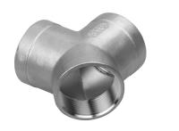 China 150PSI Stainless Steel Threaded Y WYE Tee for pipefittings use for sale