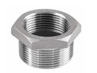 China SS304 SS201 SS316 SS Threaded Pipe Fittings For Hex Bushing for sale