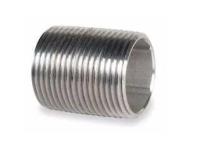 China 1/8''-6'' Stainless Steel Close Nipple With Full Thread SCH40 SCH80 for sale